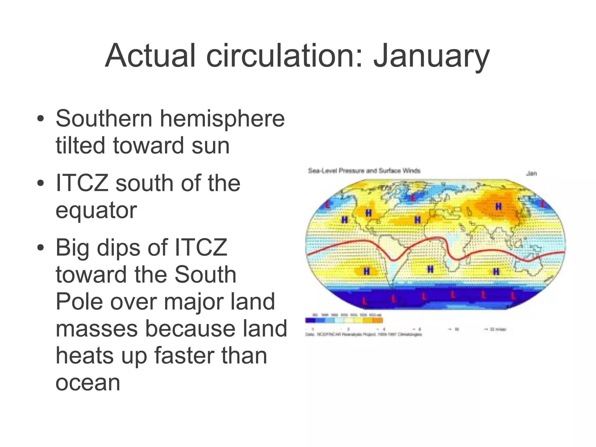 Global atmospheric and oceanic circulation | PDF