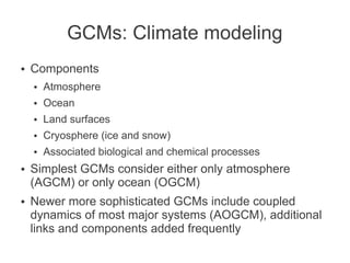 Global atmospheric and oceanic circulation | PDF