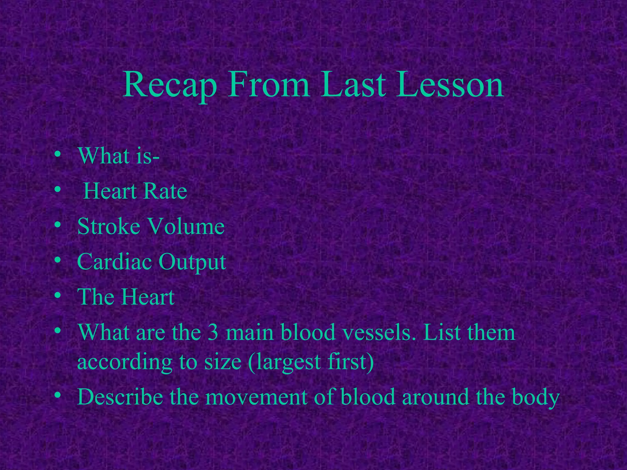 Circulation and exercise | PPT | Heart and Cardiovascular Diseases ...