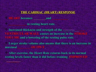 Circulation and exercise | PPT | Heart and Cardiovascular Diseases ...