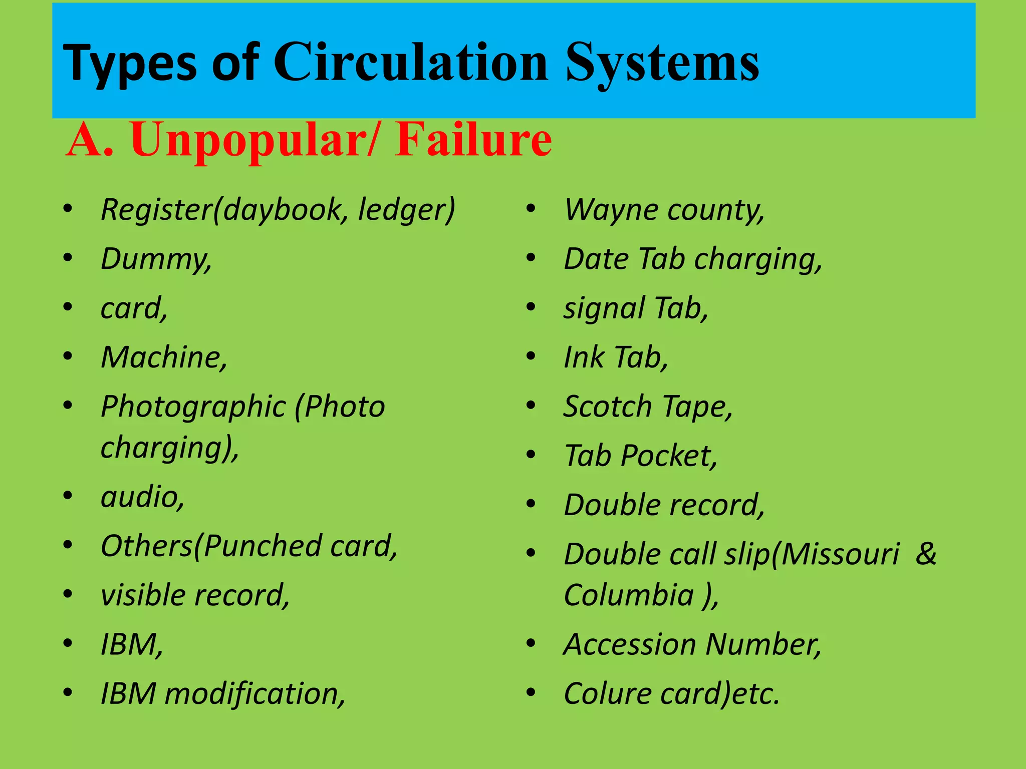 Circulation control presentation new | PPTX