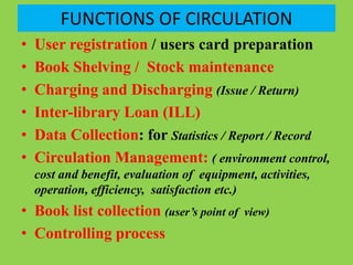 Circulation control presentation new | PPTX