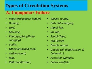 Circulation control presentation new | PPTX