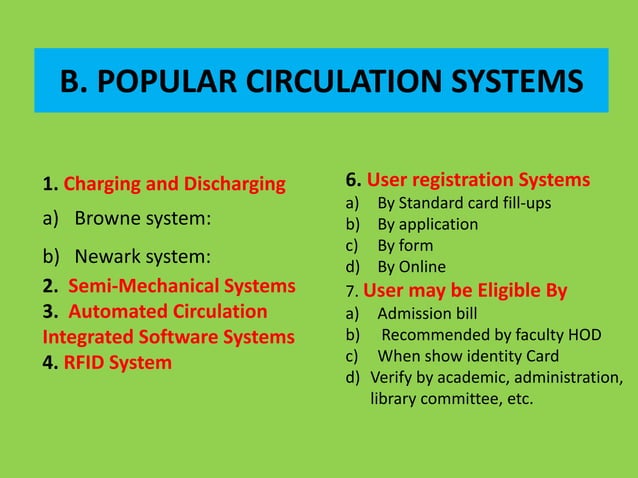 Circulation control presentation new | PPTX