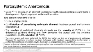 Circulation of liver & Portosystemic collaterals | PPTX
