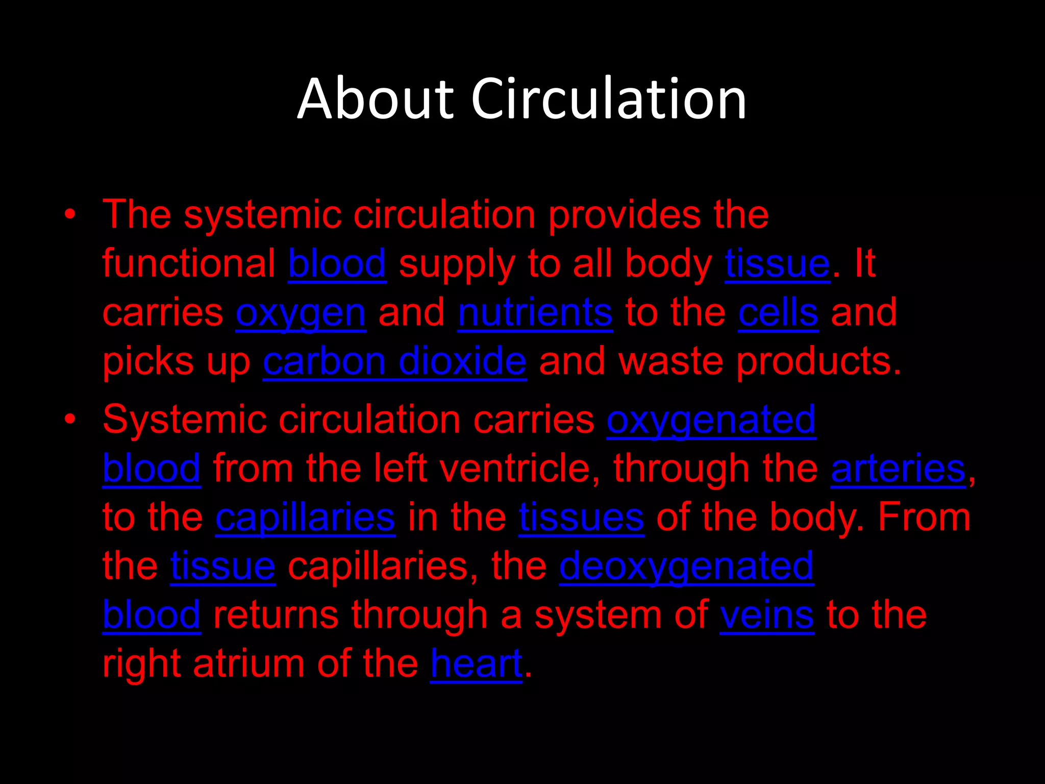 Circulation and Blood | PPTX