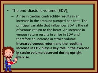 Circulatory Adaptations to Exercise | PPTX
