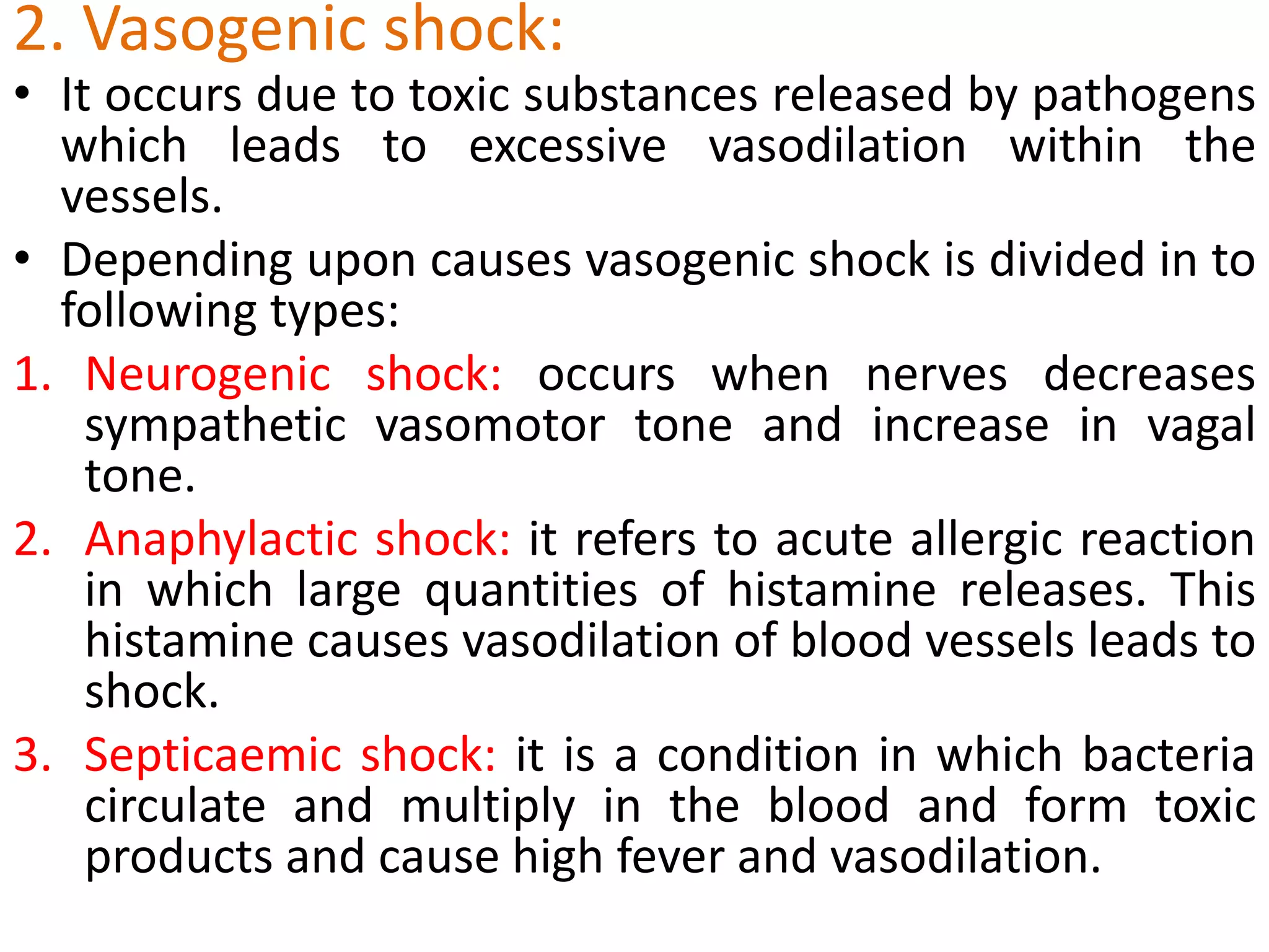 Circulatory shock | PPTX