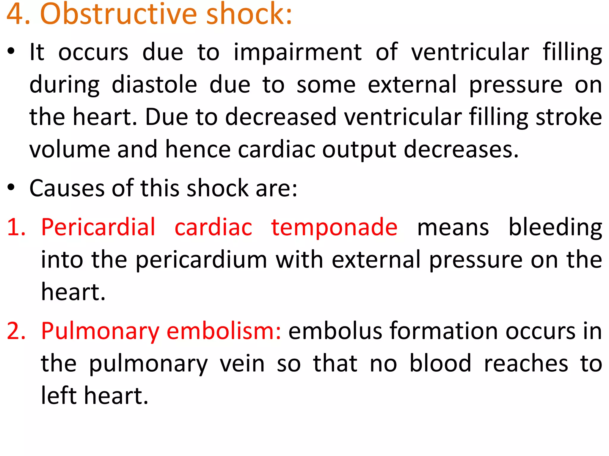 Circulatory shock | PPTX