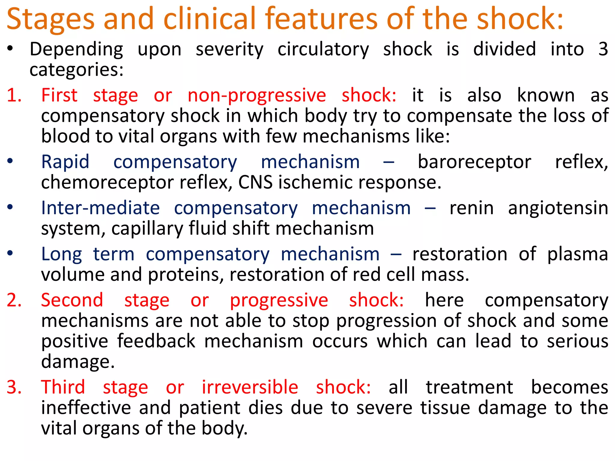 Circulatory shock | PPTX