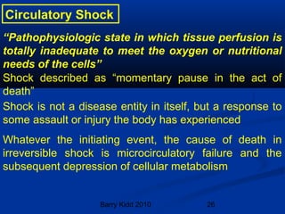Circulatory shock | PPT