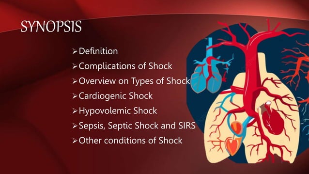 Circulatory shock Cardiogenic Shock Hypovolemic Shock Sepsis, Septic ...