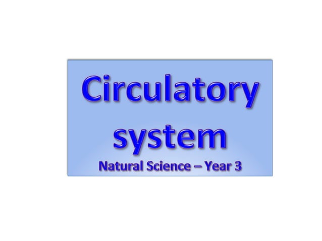 Circulatory system | PPT