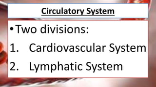 Cardiovascular System - Parts and Function | PPT
