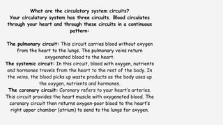 SCIENCE CIRCULATORY SYSTEM OF THE HUMAN LESSON 3 | PPT