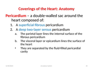 circulatory system.pptx....## the heart & vessels | PPTX