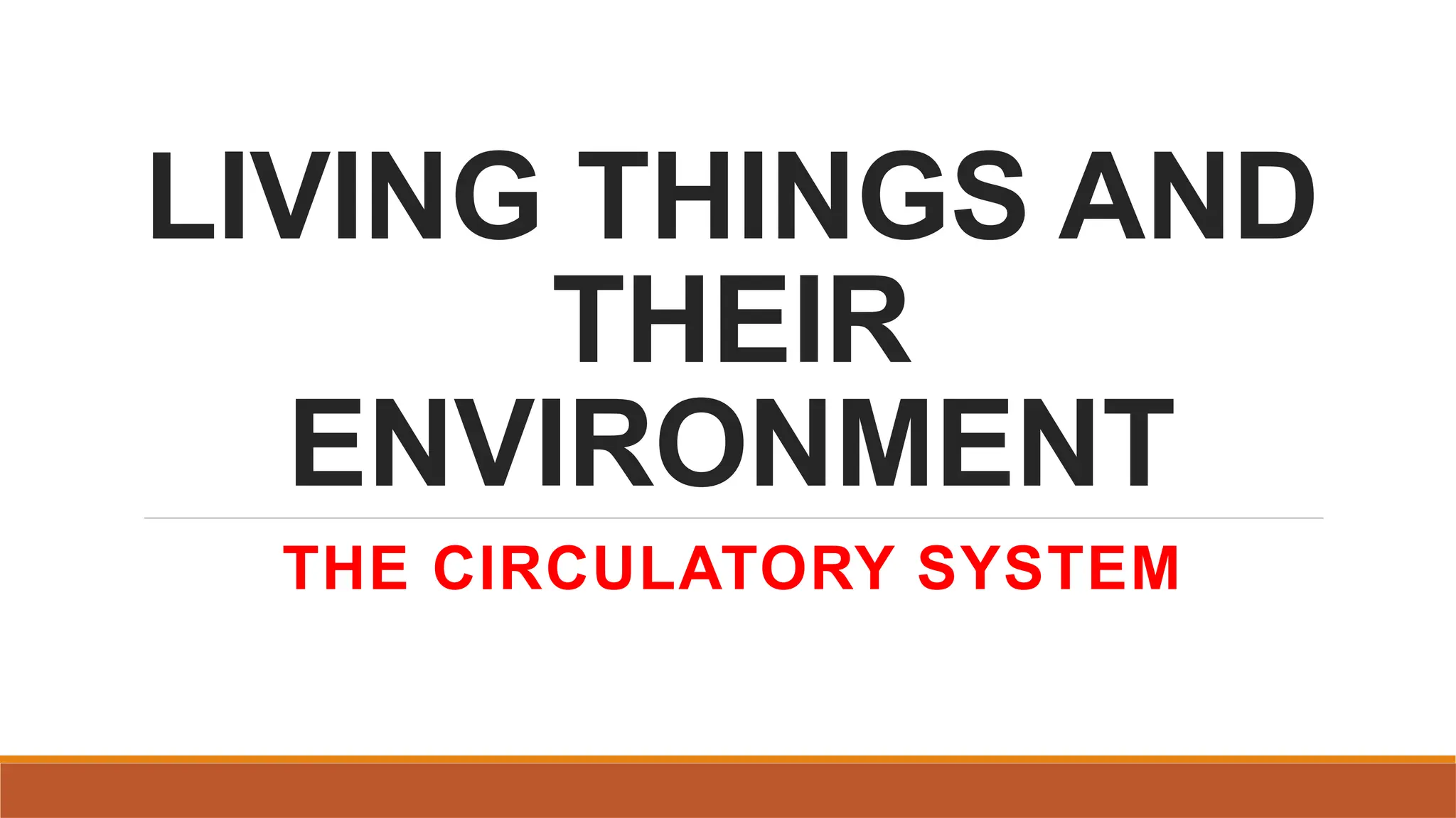 CIRCULATORY SYSTEMCIRCULATORY SYSTEMCIRCULATORY SYSTEMCIRCULATORY ...