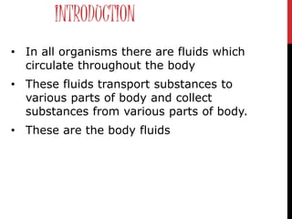 Circulatory system | PPTX