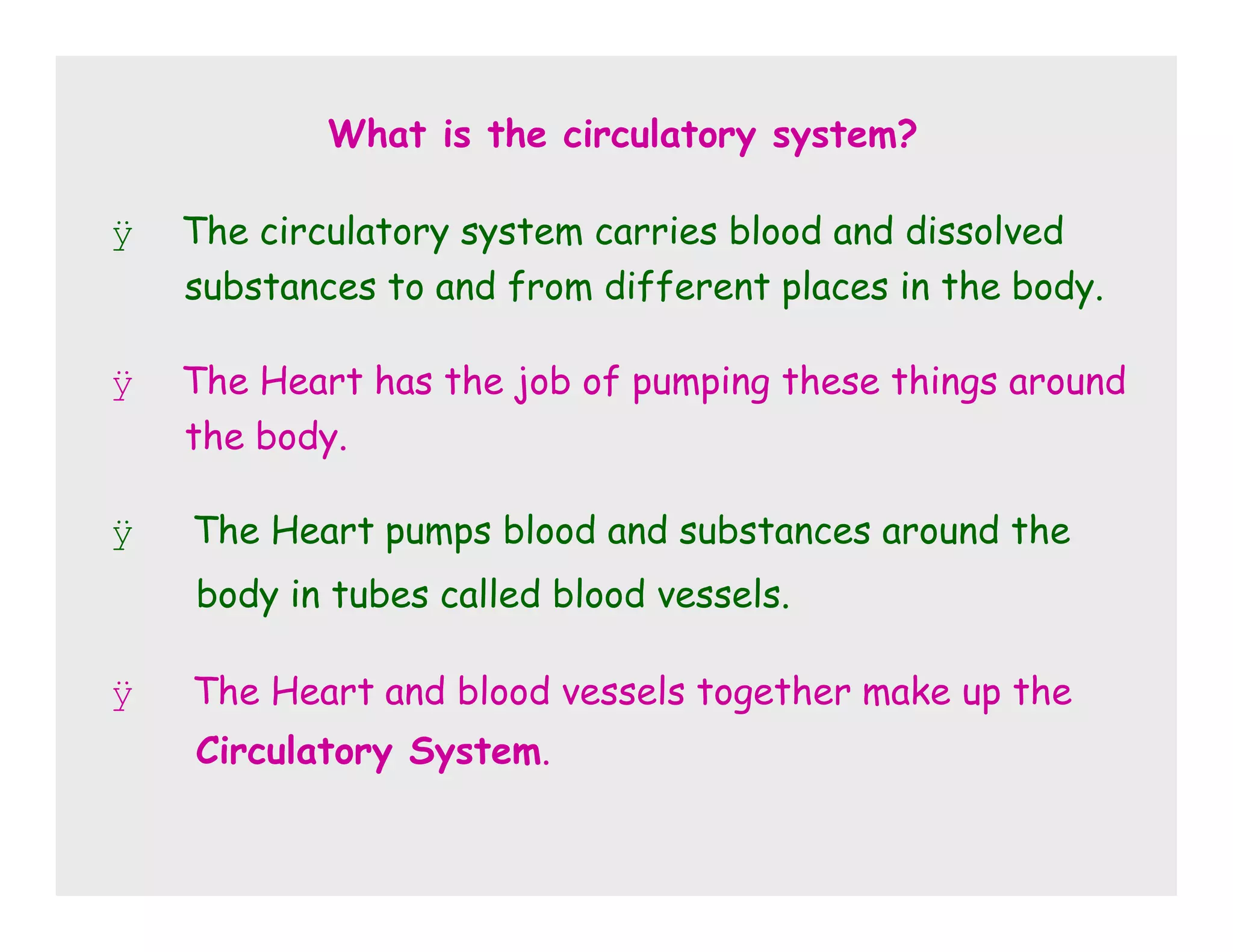 Circulatory System cp | PDF