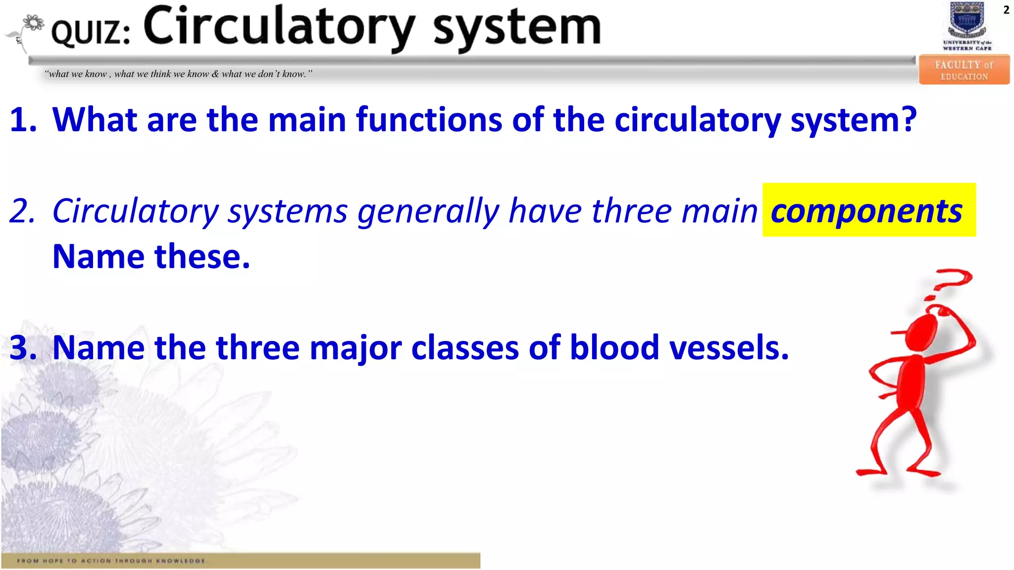 Circulatory system intro | PPTX