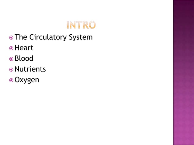 Circulatory system power point | PPT