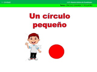 Circulo grande y pequeño | PPTX