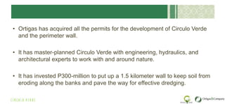 Circulo Verde river wall protection | PPTX