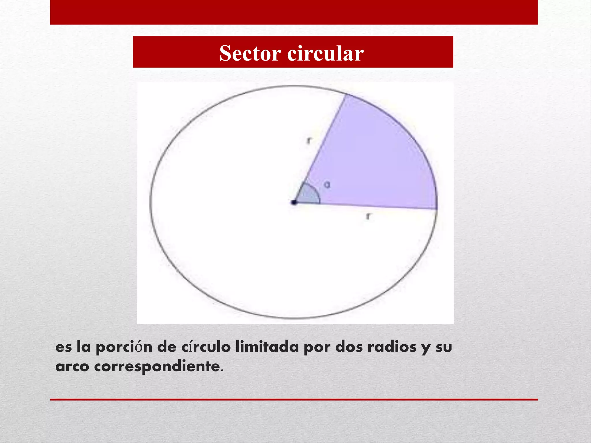 Circulo y circunferencia y sus elementos | PPT