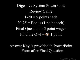 Heart and Lungs PowerPoint Review Game Quiz, Circulatory System ...