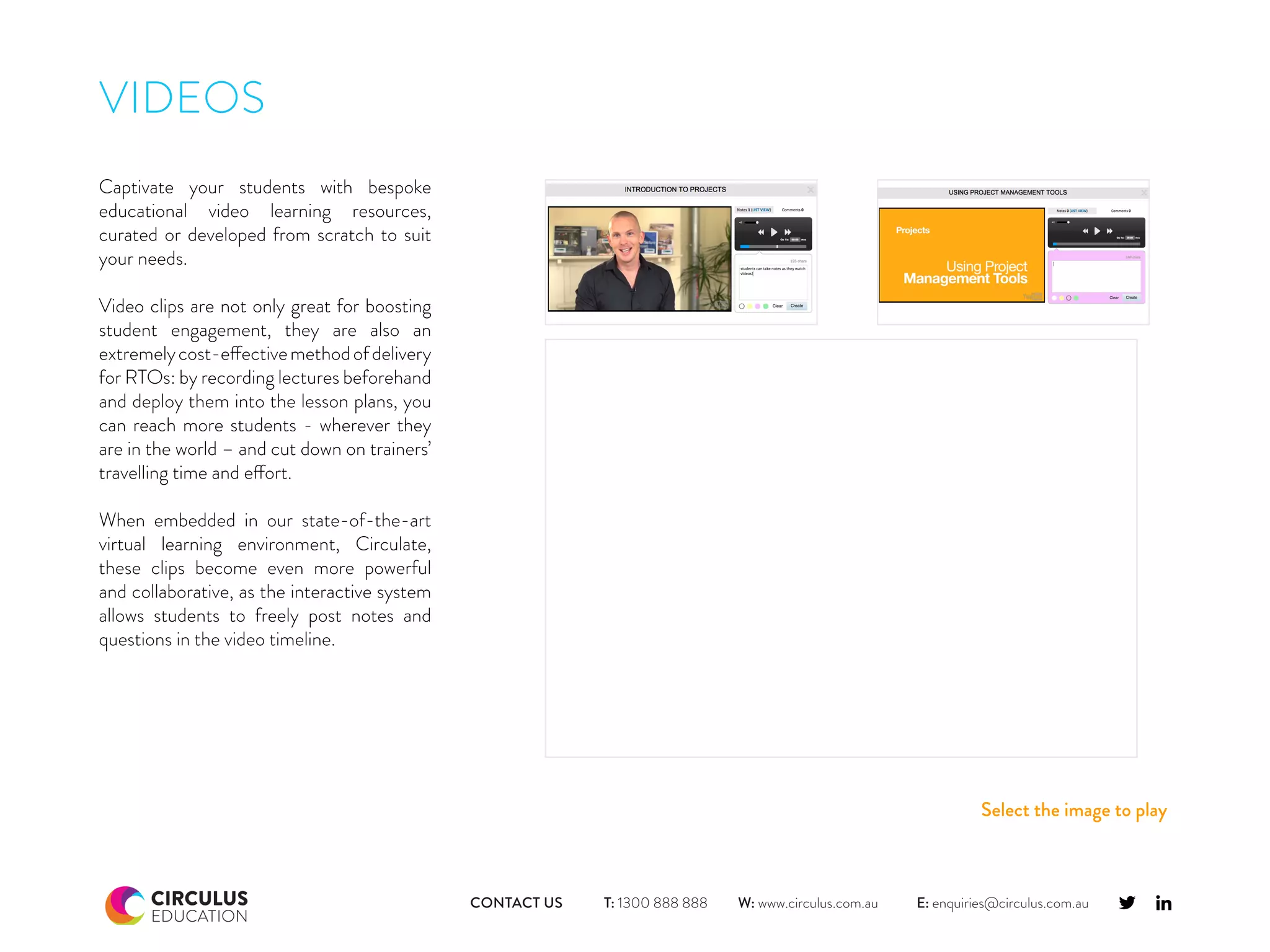 Circulus Education - Content Development Solutions | PDF