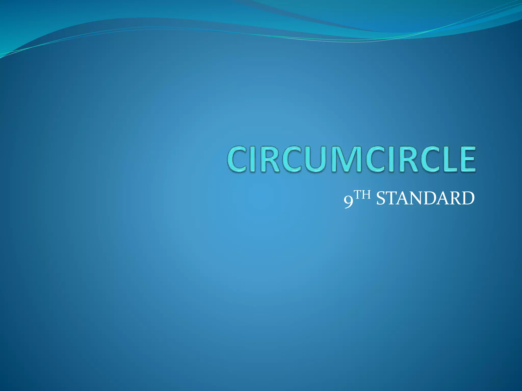 Circumcircle | PPT
