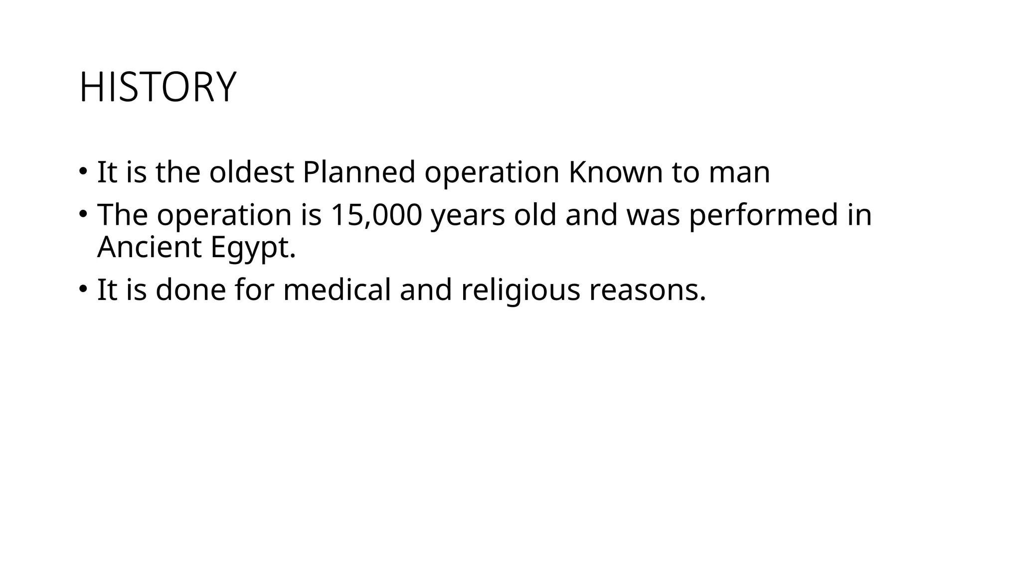 AN OVERVIEW OF CIRCUMCISION AND VARIOUS TYPES | PPTX