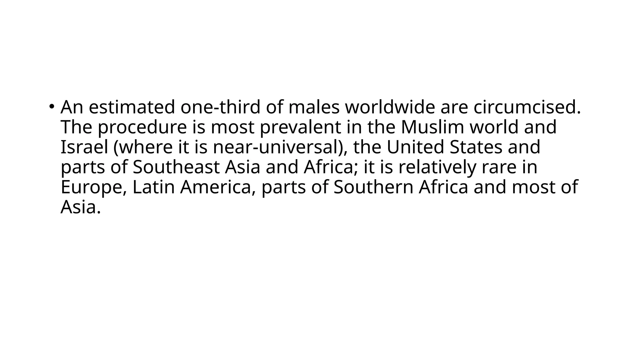 AN OVERVIEW OF CIRCUMCISION AND VARIOUS TYPES | PPTX