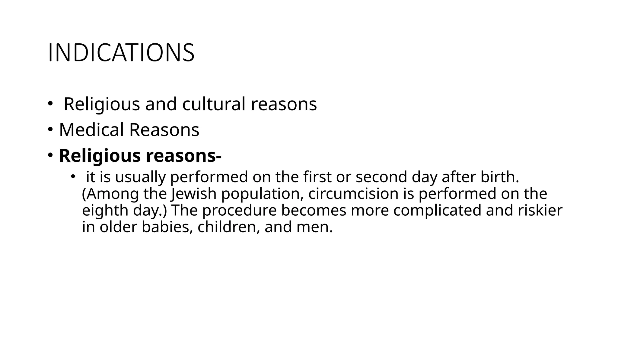 AN OVERVIEW OF CIRCUMCISION AND VARIOUS TYPES | PPTX