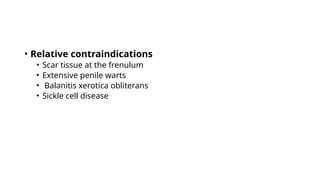 AN OVERVIEW OF CIRCUMCISION AND VARIOUS TYPES | PPTX