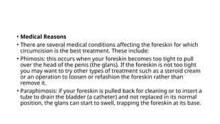 AN OVERVIEW OF CIRCUMCISION AND VARIOUS TYPES | PPTX