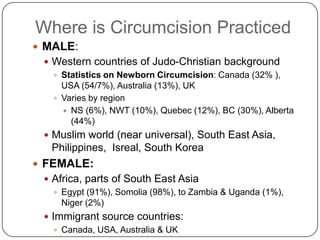Circumcision, nov 2013 (2) | PPTX | Reproductive Health | Diseases and ...