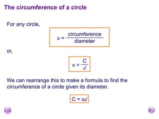 circumference_and_area_of_a_circle_ppt... | PPT