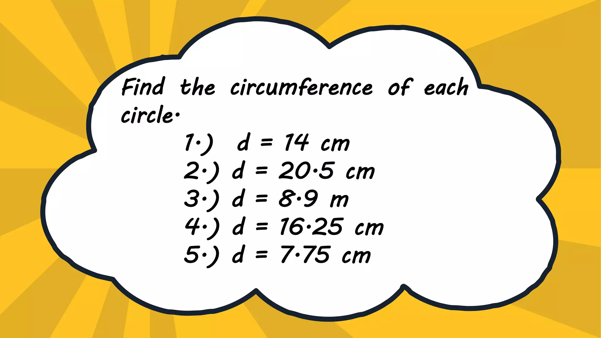 circumference of a circle.pptx | Physics | Science