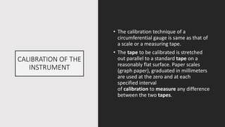 CIRCUMFERENCE GAUGE | PPTX