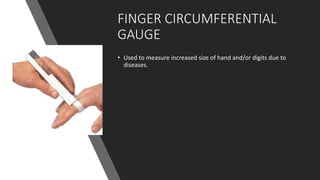 CIRCUMFERENCE GAUGE | PPTX
