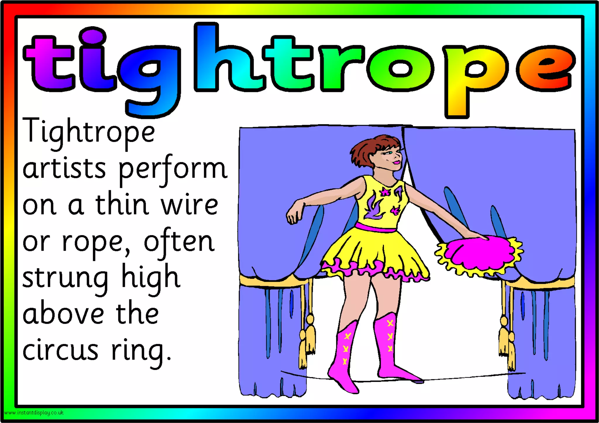 Circus vocabulary | PDF