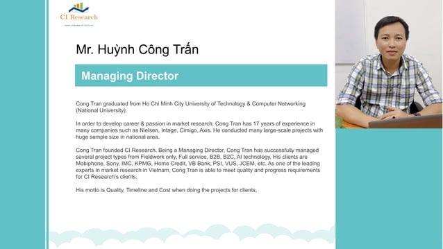 CI Research Credentials 2020 | PPT