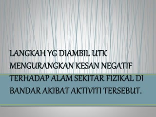 Ciri ciri bandar raya global | PPTX