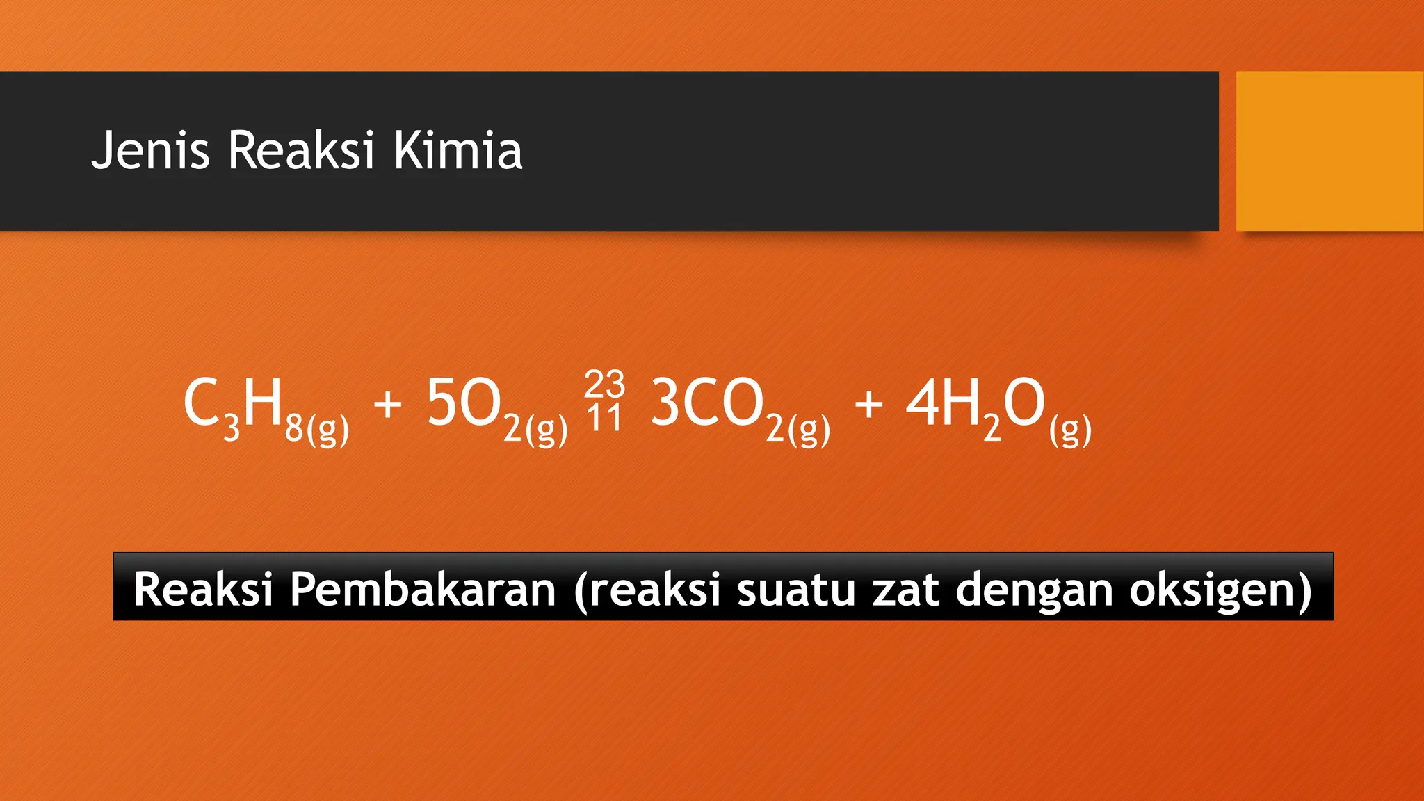 Ciri-Ciri dan Jenis Reaksi Kimia kelas X | PPTX