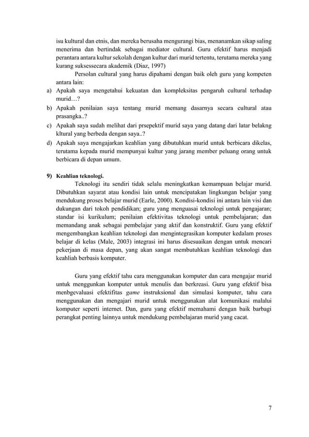 Ciri ciri guru-efektif | PDF