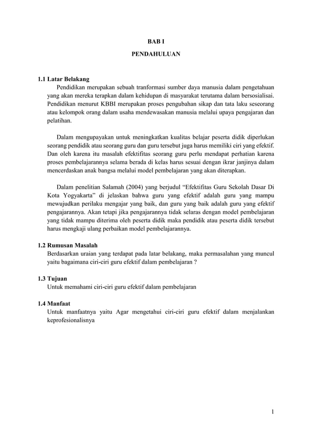 Ciri ciri guru-efektif | PDF