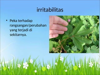 Ciri-ciri Mahluk hidup IPA Kelas 7 Bab Klasifikasi Mahluk Hidup.pptx
