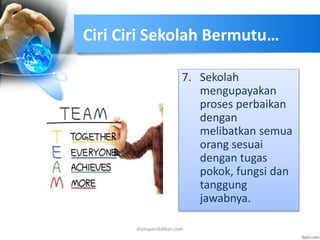 Ciri-Ciri Sekolah Bermutu.pptx