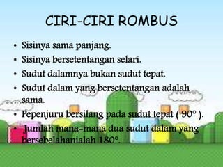 Ciri ciri sisi empat (ziladulhadi) | PPTX